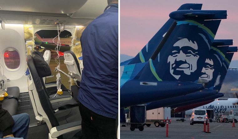 Alaska Airlines grounds all Boeing 737-9 aircraft after mid-air window blowout on flight- The Week